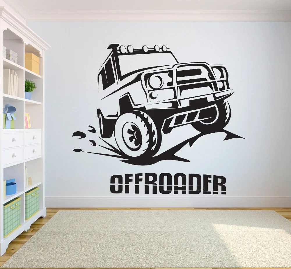 2019 HAND MADE OffRoad Personalized Wall Decal Roader Race Motor ...