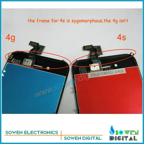 iPhone 4 display showing vertical/horizontal lines after glass ...