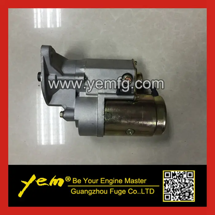 New 4D94 4TNE94 Starter Motor 10 Teeth For Yanmar Forklift Engine Part ...