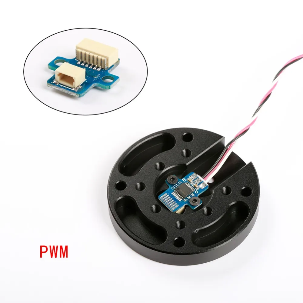 Magnetic Encoder AS5048A V2 with double plug for GBM5208 GBM6208 ...