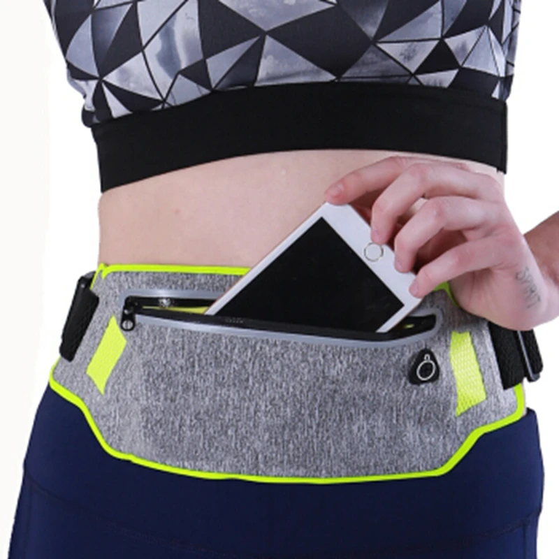 Porte Dossard Running Ceinture Sacoche Ventral Sport Sac