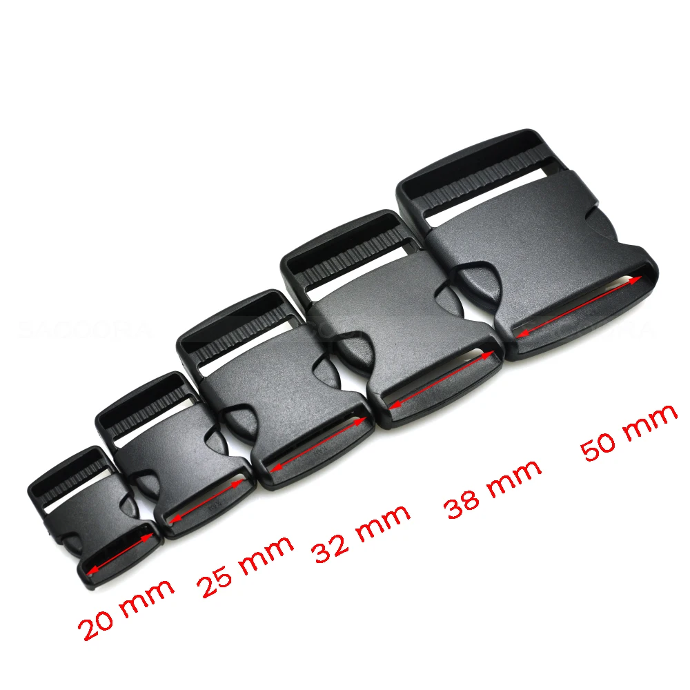 20~50mm Plastic Arched&inner Detach Buckle For Backpack Straps Outdoor ...