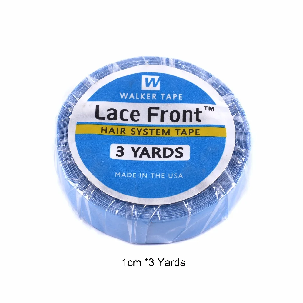 1-Roll-Blue-1-0-8CM-3-Yards-Super-Hair-Blue-Tape-Double-Sided-Adhesive ...