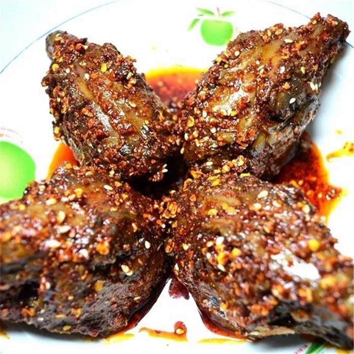 New Chinese snack food Sichuan spicy spiced Pickled Peppers rabbit head ...