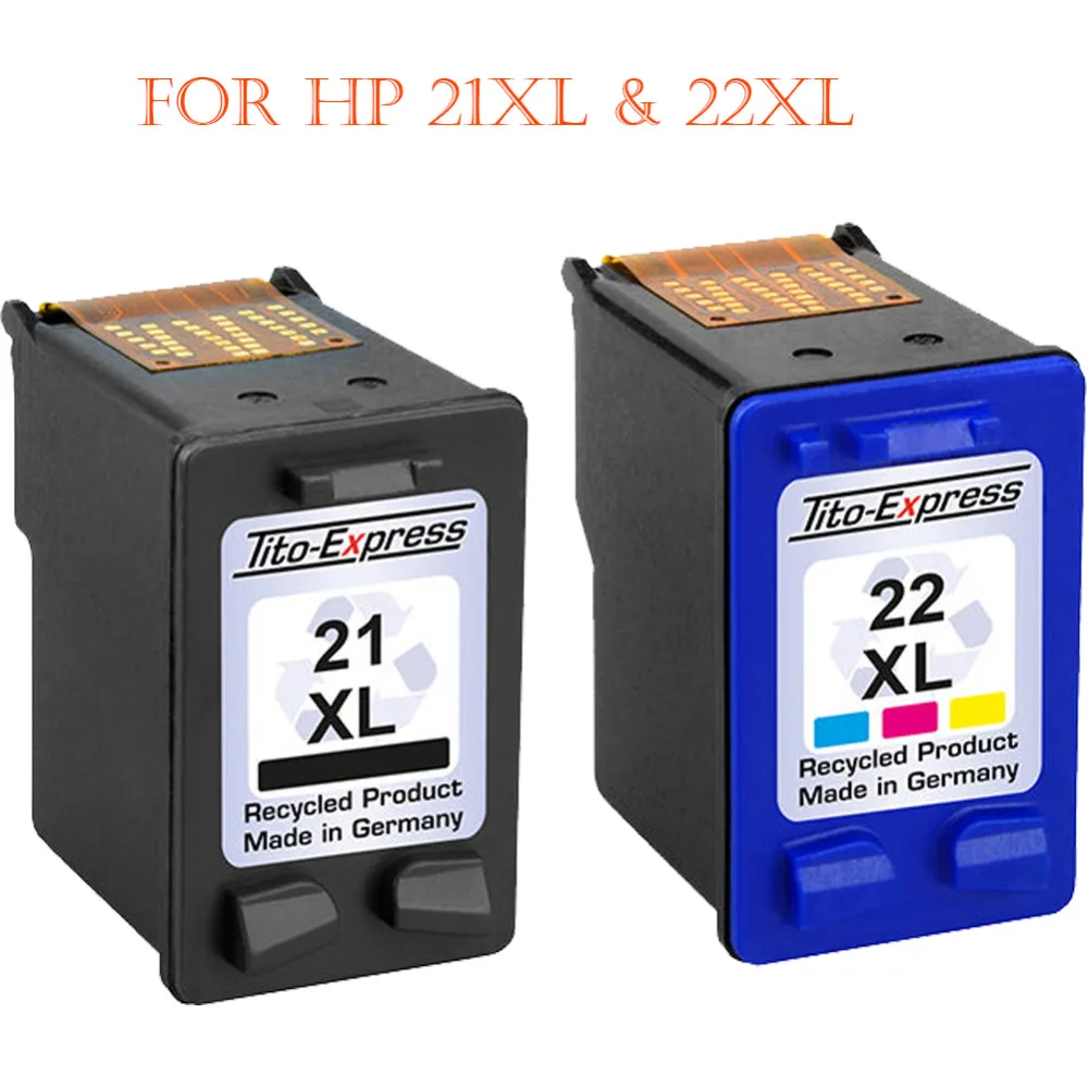 Hisaint Listing Hot Best Remanufactured for HP 21XL & 22XL Ink ...