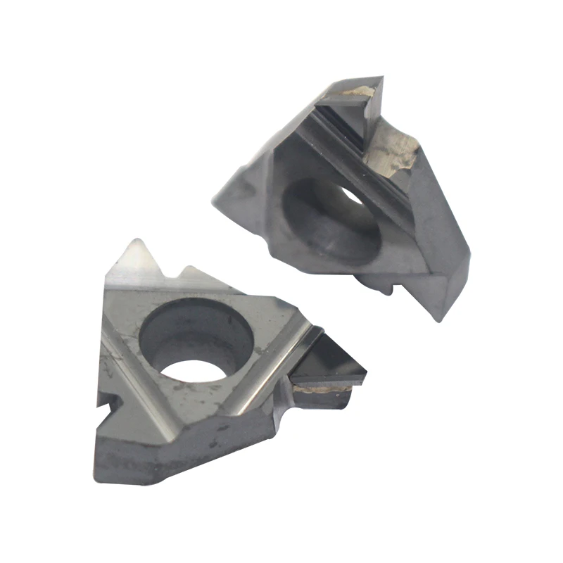 16er Ag55 2pcs Threaded Inserts Indexable Pcd Diamond Cutter Tungsten