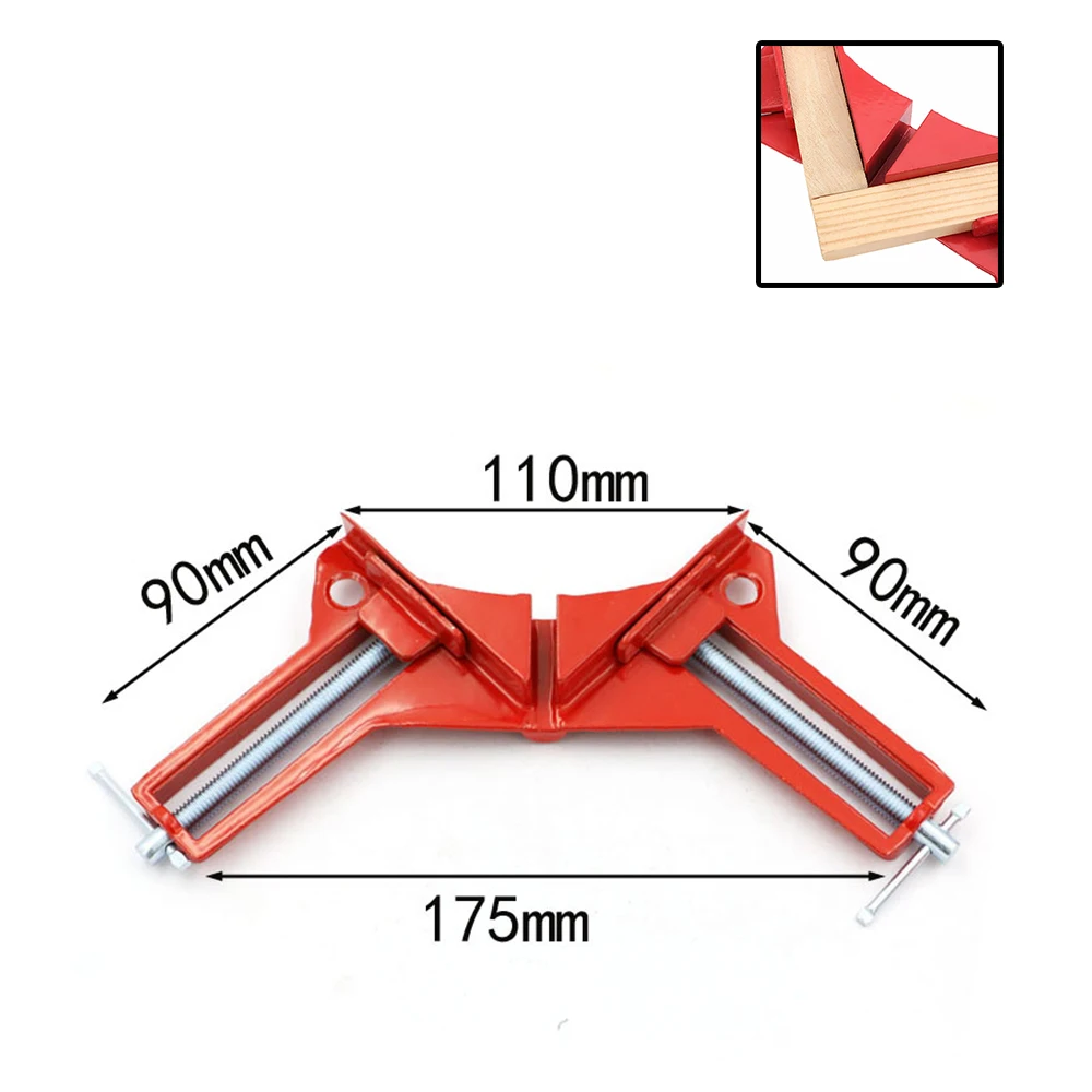 90 Degree Right Angle Clamp Picture Frame Clamp DIY Glass Clamp 100MM Mitre Clamps Corner Holder 90-degree-right-angle-clamp-picture-frame-clamp-diy-glass-clamp-100mm-mitre-clamps-corner-holder