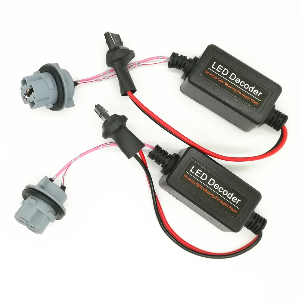 2-PCS-7440-W21W-T20-Canbus-Error-Free-Resistor-LED-Decoder-Warning ...