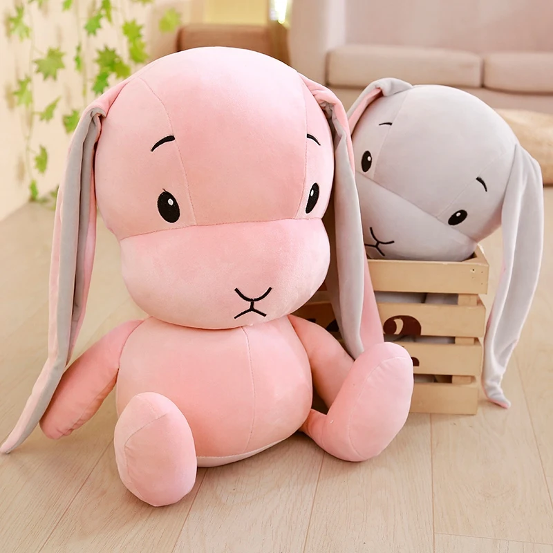 Lucky Boy Sunday Cute Rabbit Plush Toy Stuffed Soft Rabbit Doll Baby ...