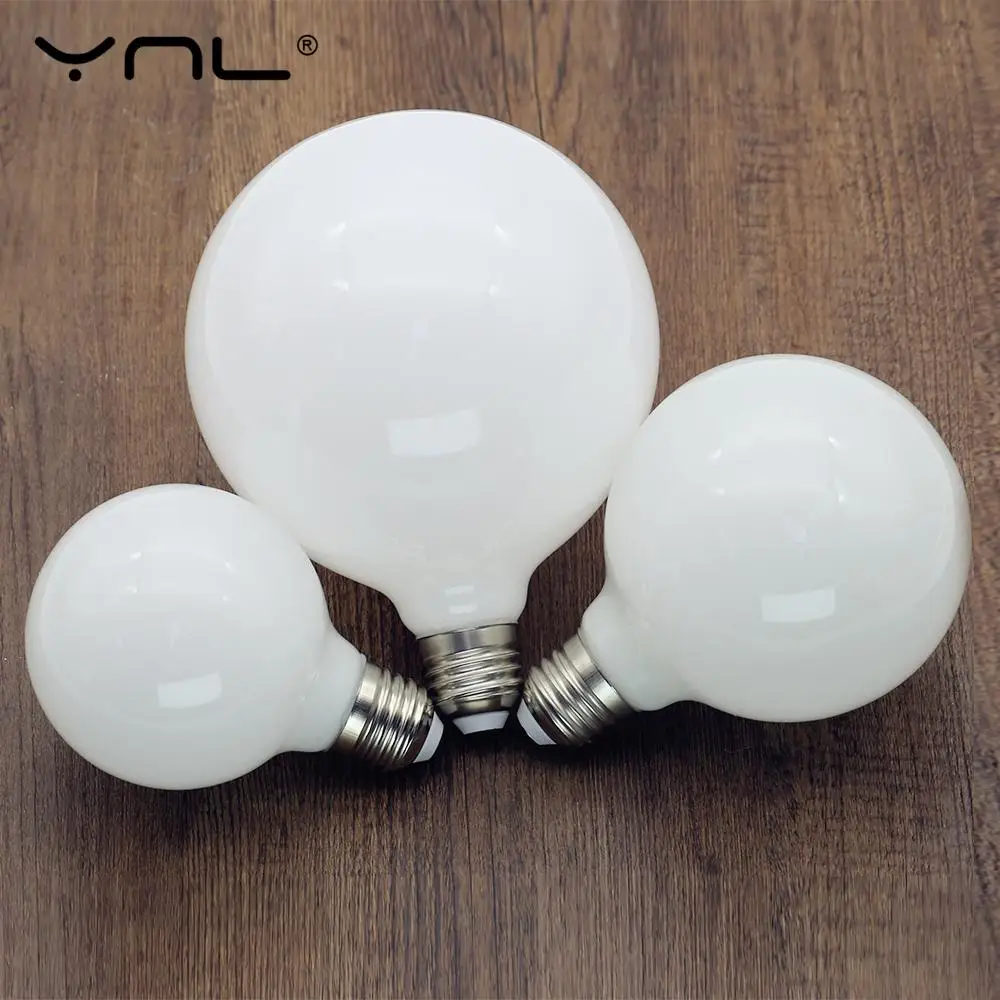 Milky Led Bulb E27 220v 110v Light 5w G80 G95 G125 Ampoule Bombilla Led ...