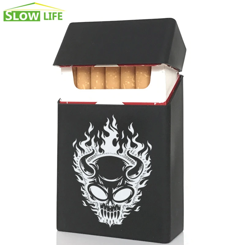 New Silicone Cigarette Box Lady Cigarette Case Cover Smoking 20 ...