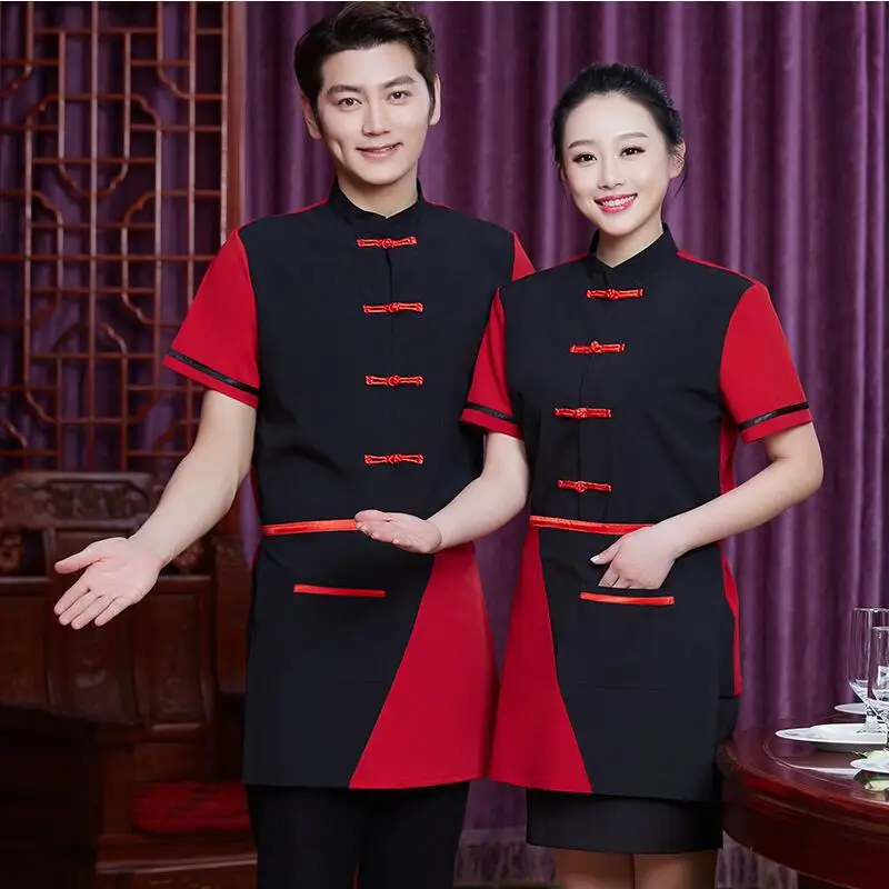 New design Summer Hotel Chef Uniform Breathable Restaurant Food Service ...