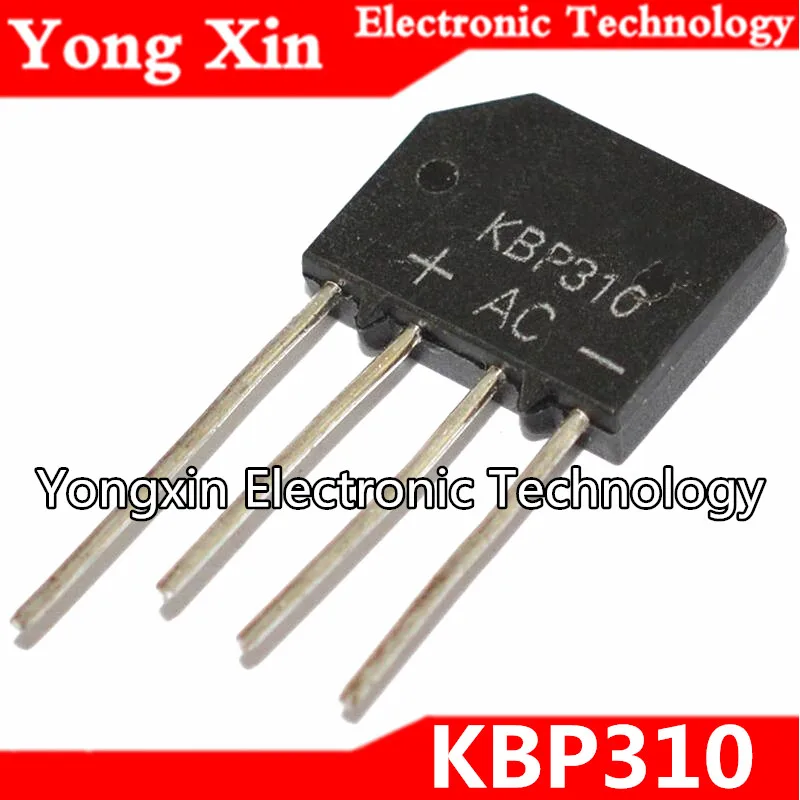10PCS KBP310 1000V 3A bridge rectifier|Voltage Regulators/Stabilizers ...