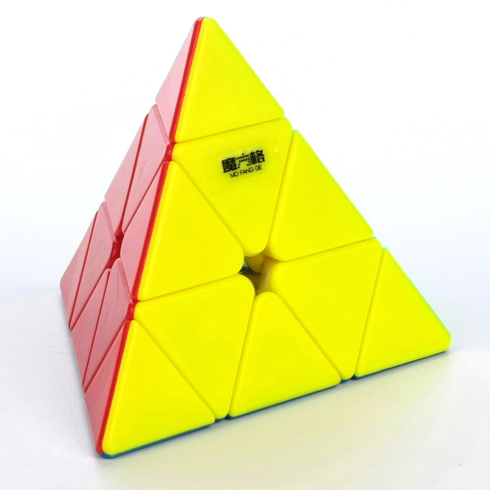 D FantiX Qiyi MoFangGe Pyramid Cube, 3x3 Pyramid Speed Cube Magic Cube ...