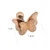 2019 New Butterfly Earrings Rose Gold Color Stainless Steel Stud Earrings for Women Child ...