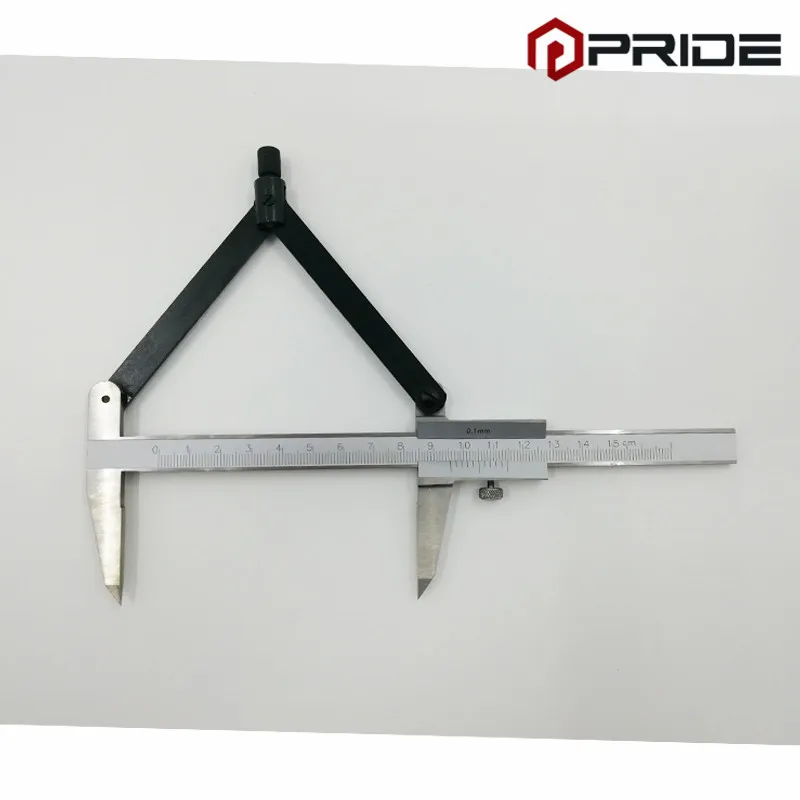 Compass Vernier Caliper With Locking Screw Circle Drawing Caliper 0 ...