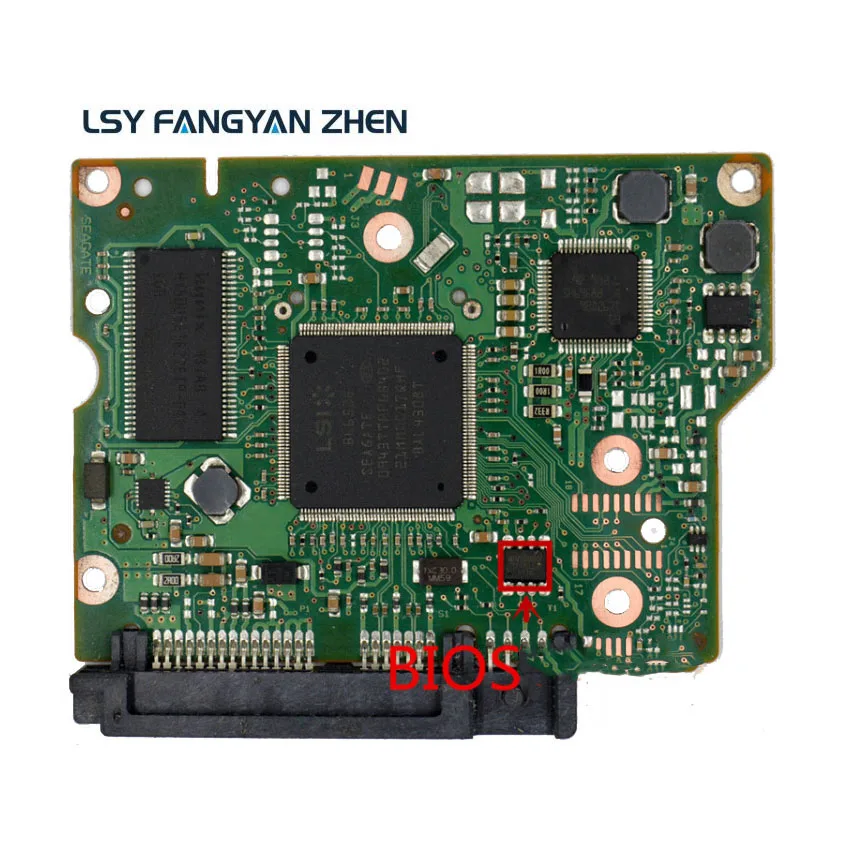 HDD PCB 100591286 REV A FOR 3.5 desktop hard drive Logic Board|Computer ...