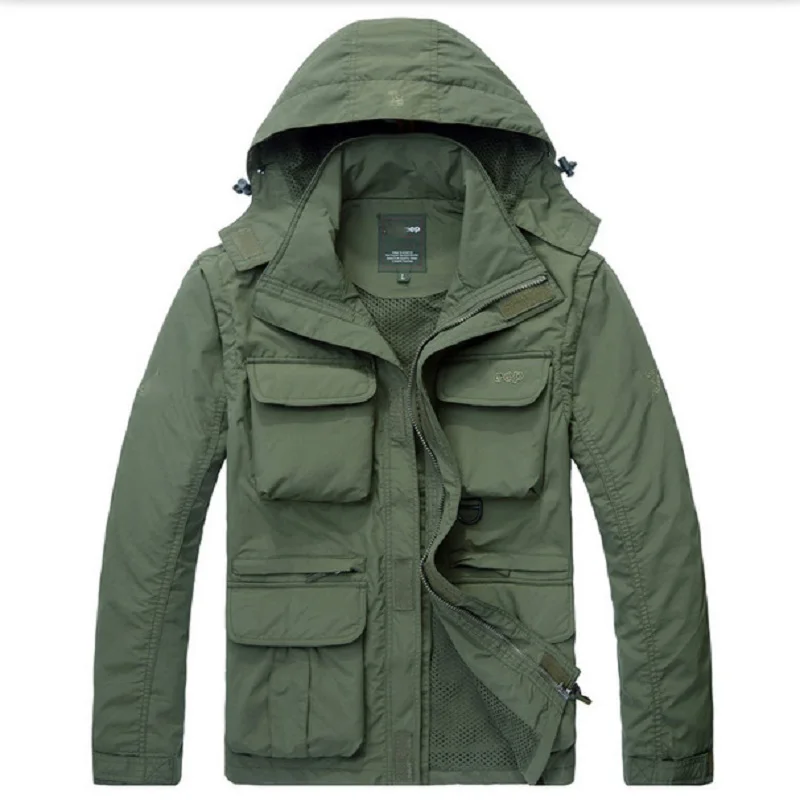 Brand Clothing New Men Jacket Slim Fit High Quality Mens Autumn ...