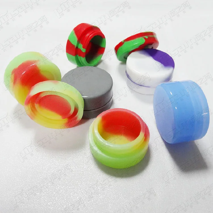 Wax Jars Silicone Containers 7ML 38*20mm Silicon Wax Container FDA ...