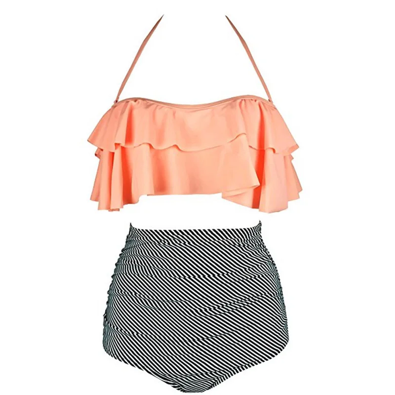 Best Seller 2017 New Bikinis Women Swimsuit High Waist Bathing Suit ...