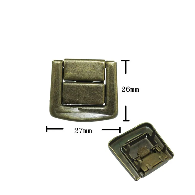 Beauty Case,Box Clasp Buckle,Bronze Tone Metal From Wooden Hasp Lock ...