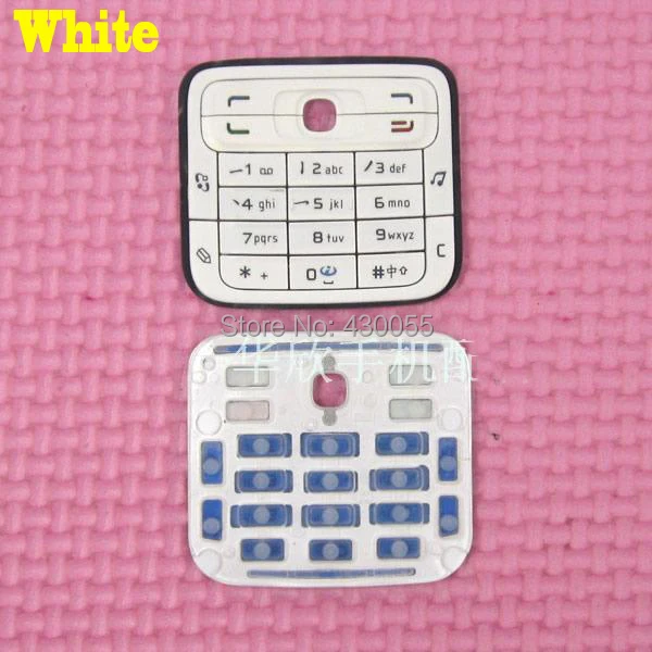 White Color New Original Housing Main Home Function Keyboards Keypads ...
