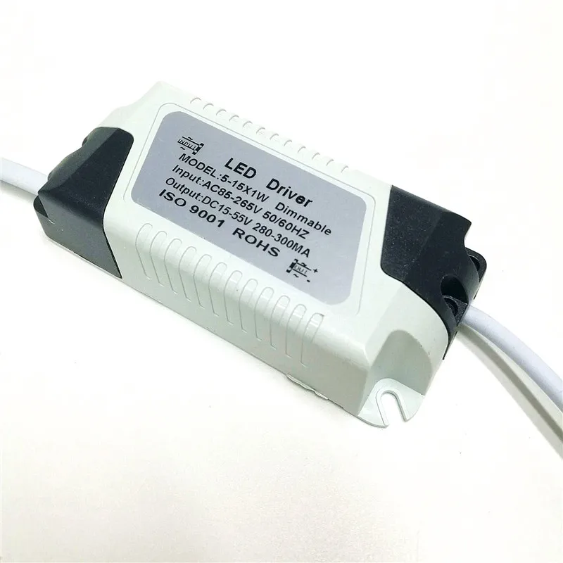 External Power Supply Dimming Driver 5-15 * 1w Led Dimmable Panel Light ...