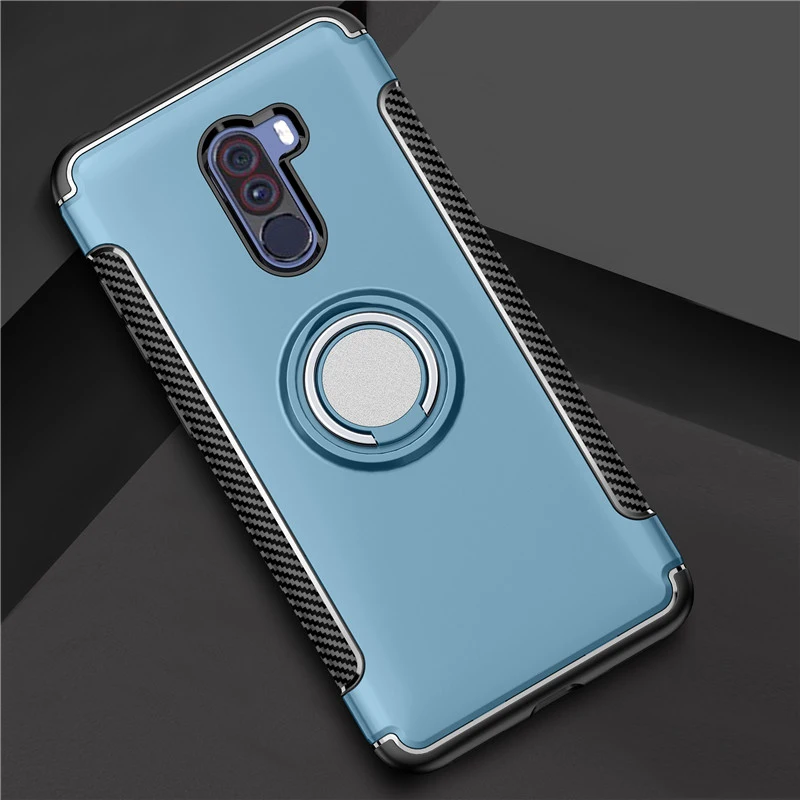 Funda de toraise para Xiaomi pocofone F1, funda de lujo de Metal con ...