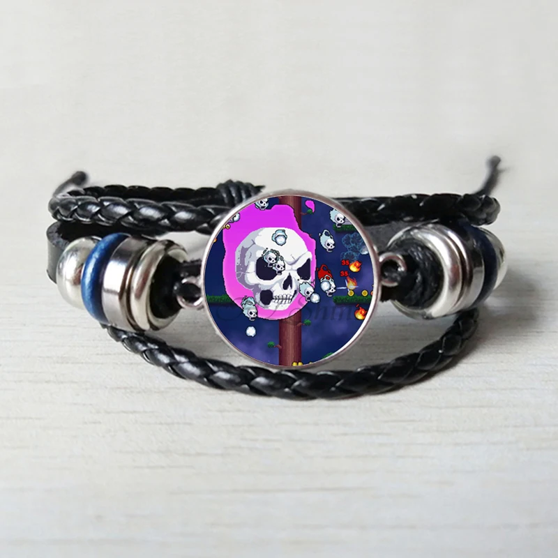 Undertale Game Gamer Gaming Leather bracelet | Undertale Merchandise