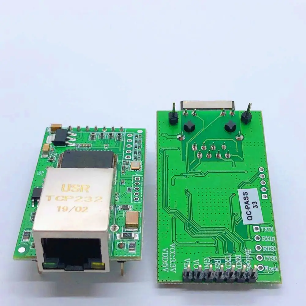 USR TCP232 E2 Dual Serial UART to Ethernet Converter Module, New Cortex M4 Kernel|uart to ...