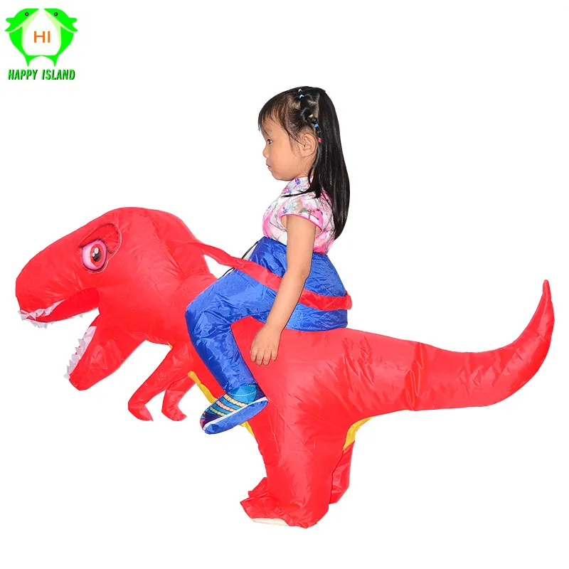 Dinosaur T-Rex Ride Costume For Halloween Birthday Carnival ...