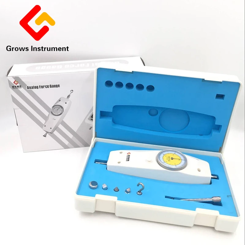 NK 10 Pointer Push Pull Force Gauge High Accuracy Analog Tension Meter ...