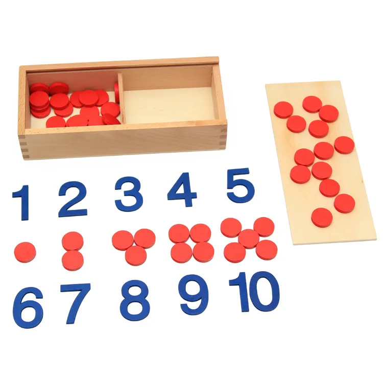 Montessori Math Material Numbers and Chip Montessori Preschool ... Montessori Math Material Numbers and Chip Montessori Preschool ...