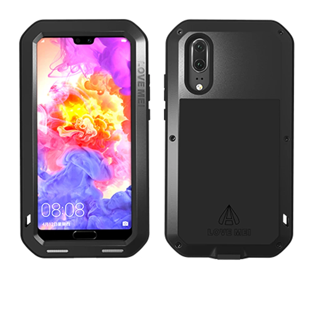 Love Mei for Huawei P20 Case Aluminum Metal Armor Cover for Huawei P20 ...