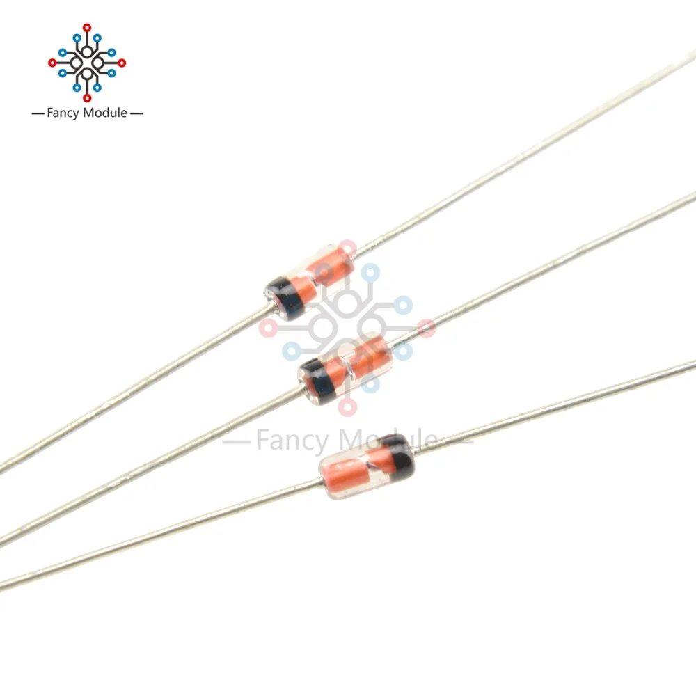게르마늄 다이오드 1N34A DO 35 1N34 IN34A, 새로운 최고 품질, 50 개|diode|diode germanium ...