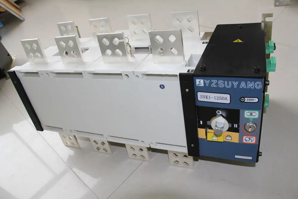 Fast-Shipping-1250A-SYK1-1250A-4P-Suyang-ATS-Work-440V-Power-220V-Dual ...
