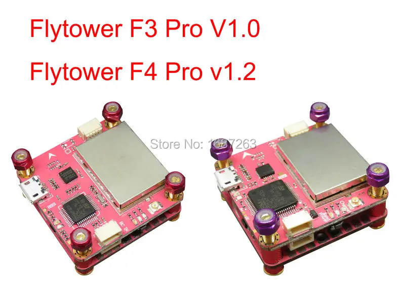 Flytower f3 pro/f4 pro controle de voo, integrado osd 4 em 1, 40a, esc ...