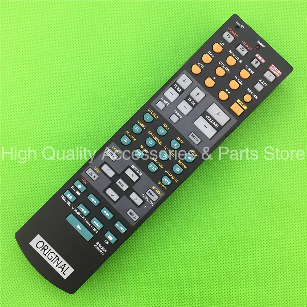 New Original Remote Control For Yamaha Htr-5850 Rx-v457 Rx-v557 Dtx ...