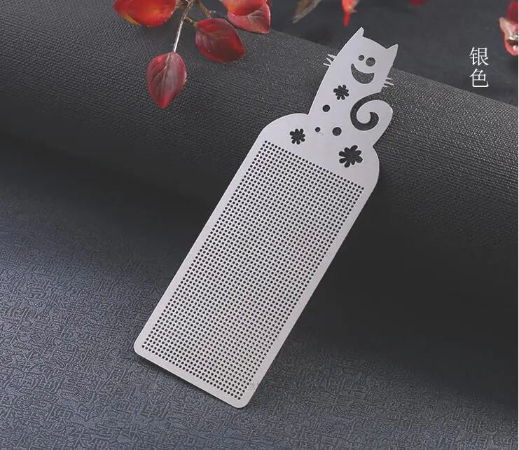 Three color choose Craft Stich Cross Stitch Bookmark Metal Silver ...