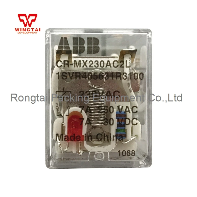 ABB Power Relays Aluminium Alloy Touch Spot CR MX230AC2L 230VAC With ...
