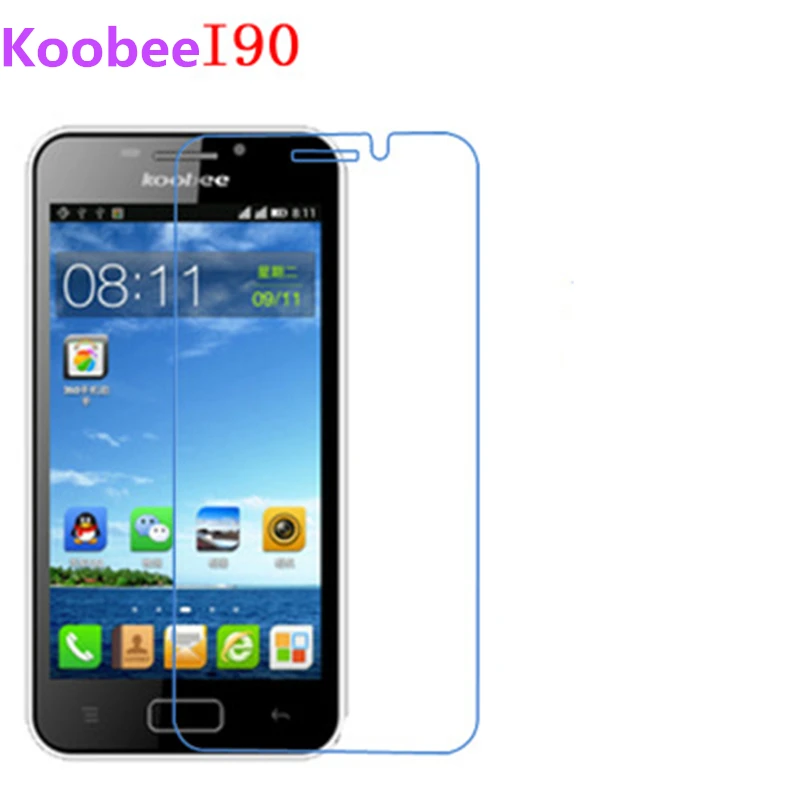 5 Pcs Ultra Thin Clear HD LCD Screen Guard Protector Film With Cleaning Cloth For Koobee I90 ...