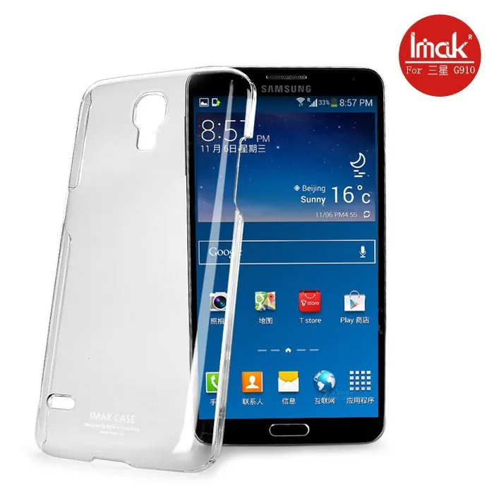 Imak crystal clear hard case DIY case for Samsung Galaxy Round G910 ...
