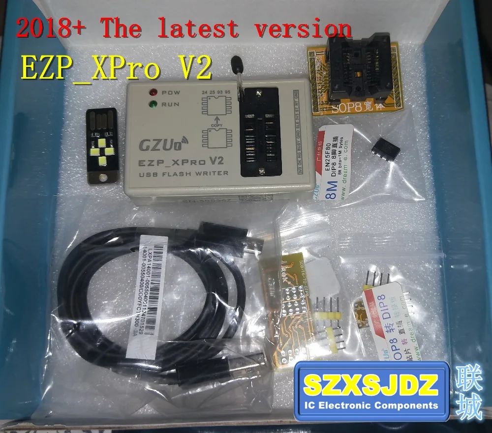 EZP_XPro V2 programador de placa base USB, enrutamiento LCD BIOS SPI ...
