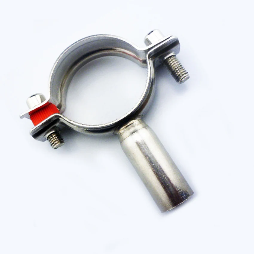 Stainless Steel Round Pipe Hanger Pipe holding Type Sanitary Tube ...