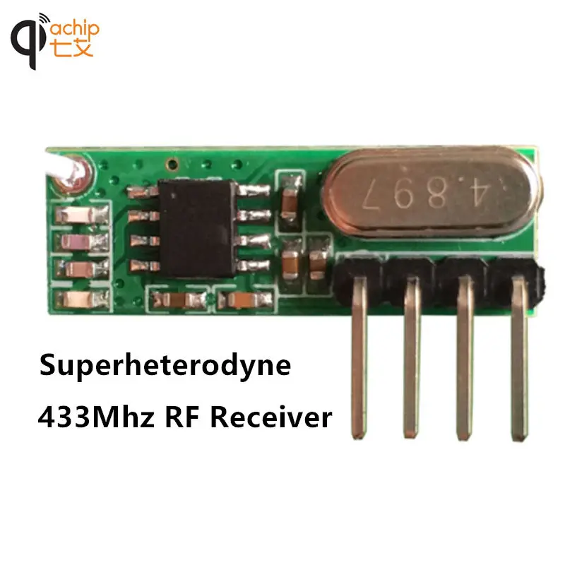 Placa De Demonstração Rx500a 433 Mhz Rf Sem Fio Receptor ...
