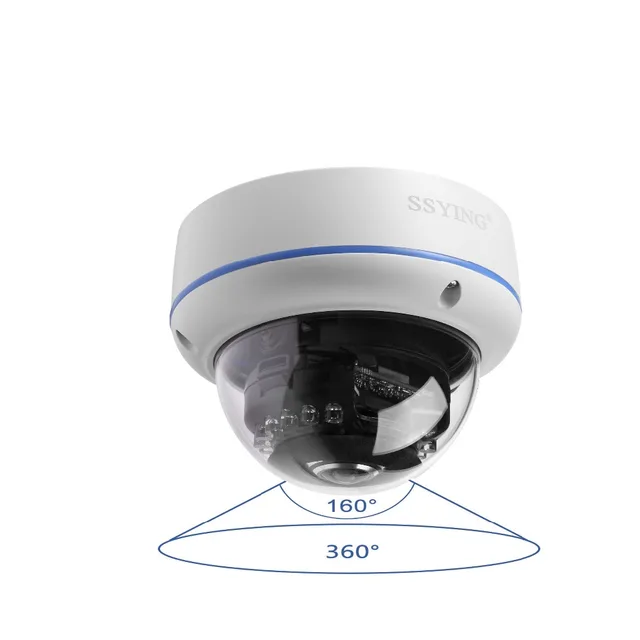 HD 1200TVL CCTV Wired Dome Panoramic Camera 360 analog Security camera ...
