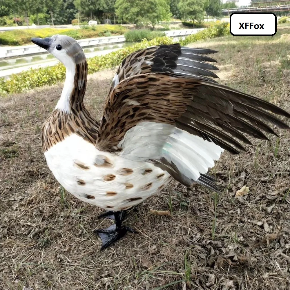 new-simulation-duck-model-foam-feather-real-life-wings-duck-bird-toy ...