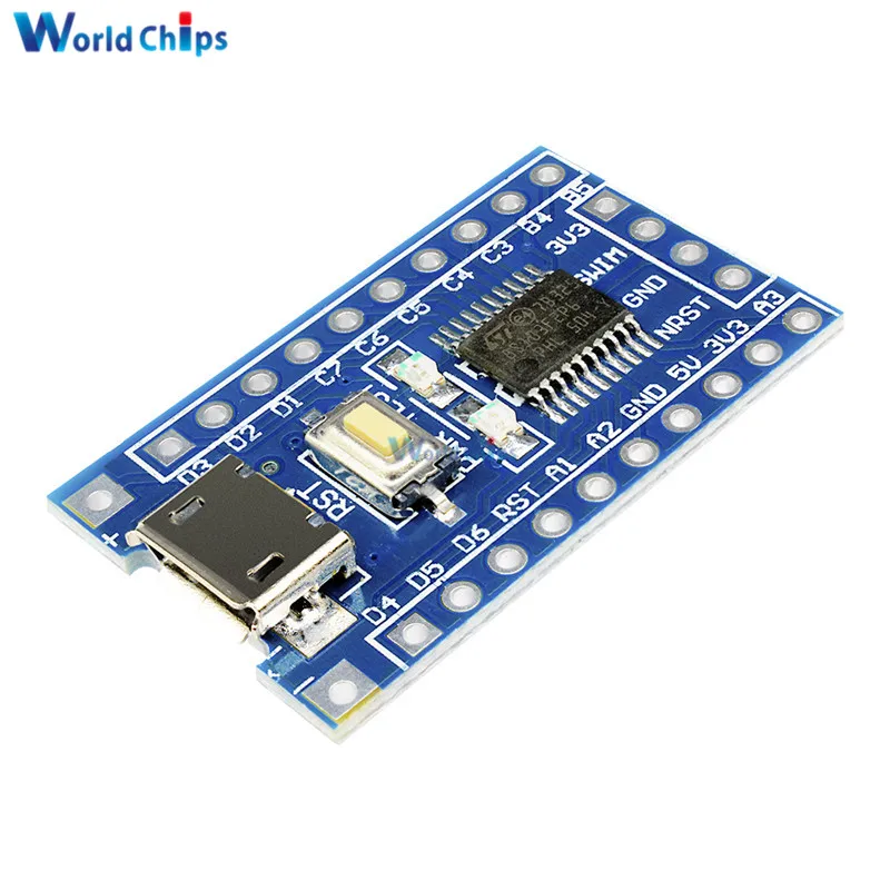 Placa de desarrollo STM8S103F3P6 STM8S STM8, módulo de placa central ...