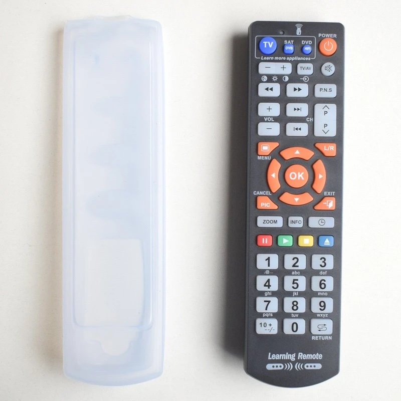 45keys Universal Remote Control With Learn Function, Controller For Tv ...