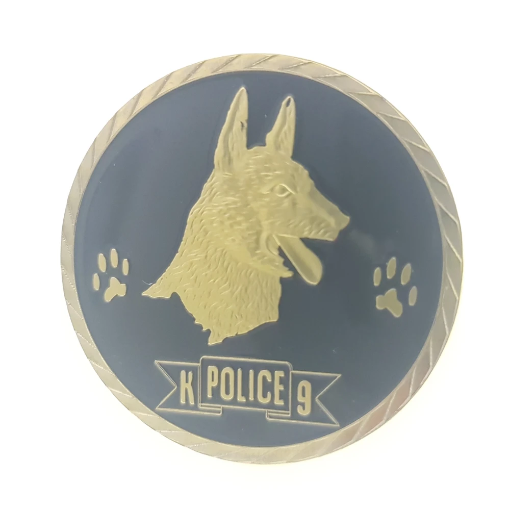 K9 Police Dog Team Kanine USA FBI In Dogs We Trust Coin Collection ...